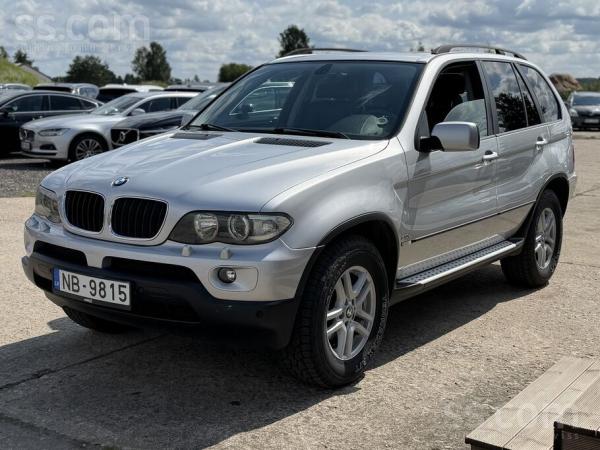 Pelēks BMW X5 2007 Rīga, ar dzinēja tilpumu 3.00 L un nobraukumu 312 tūkst. km par 5900 €, foto 3 vietnē AUTOMOTO.COM.LV