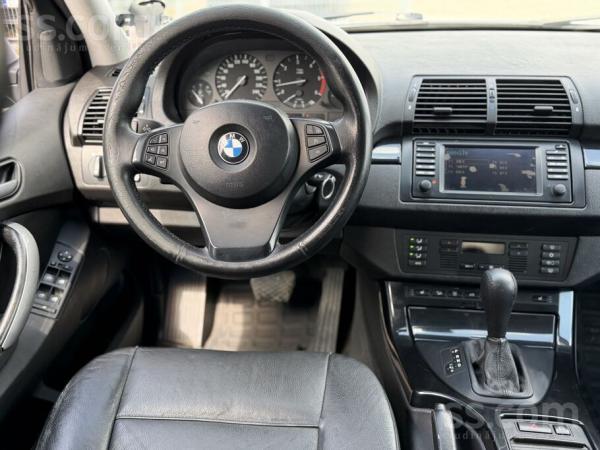 Pelēks BMW X5 2007 Rīga, ar dzinēja tilpumu 3.00 L un nobraukumu 312 tūkst. km par 5900 €, foto 4 vietnē AUTOMOTO.COM.LV