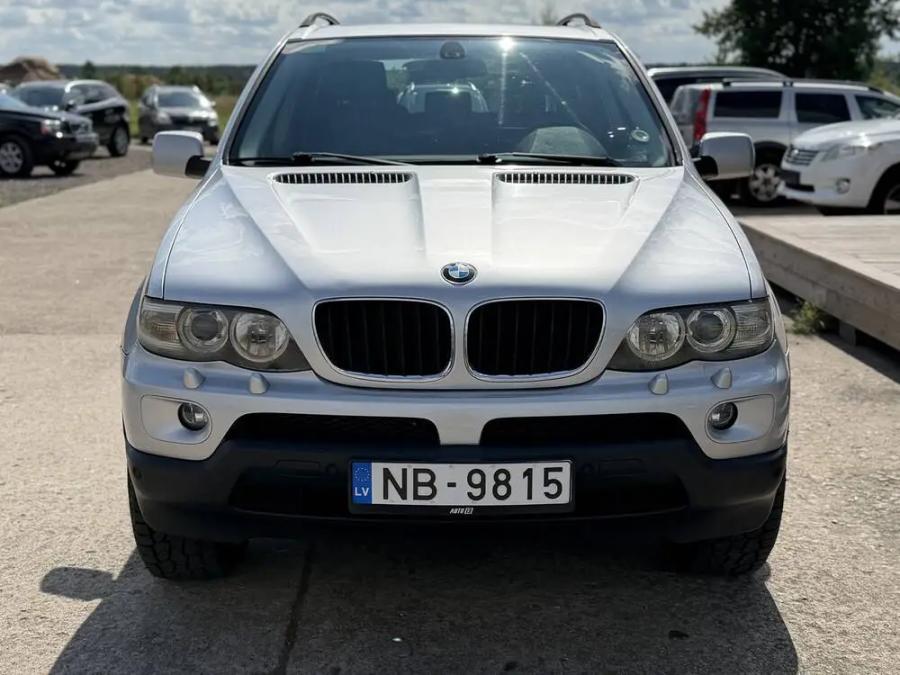 Pelēks BMW X5 2007 Rīga, ar dzinēja tilpumu 3.00 L un nobraukumu 313 tūkst. km par 5900 €, foto 3 vietnē AUTOMOTO.COM.LV