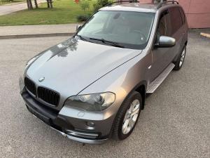 Grey BMW X5 2007 in Utena, with an engine capacity of 2.99 L and mileage of 243 thousand km for 7770 €, photo 12 on AUTOMOTO.COM.LV