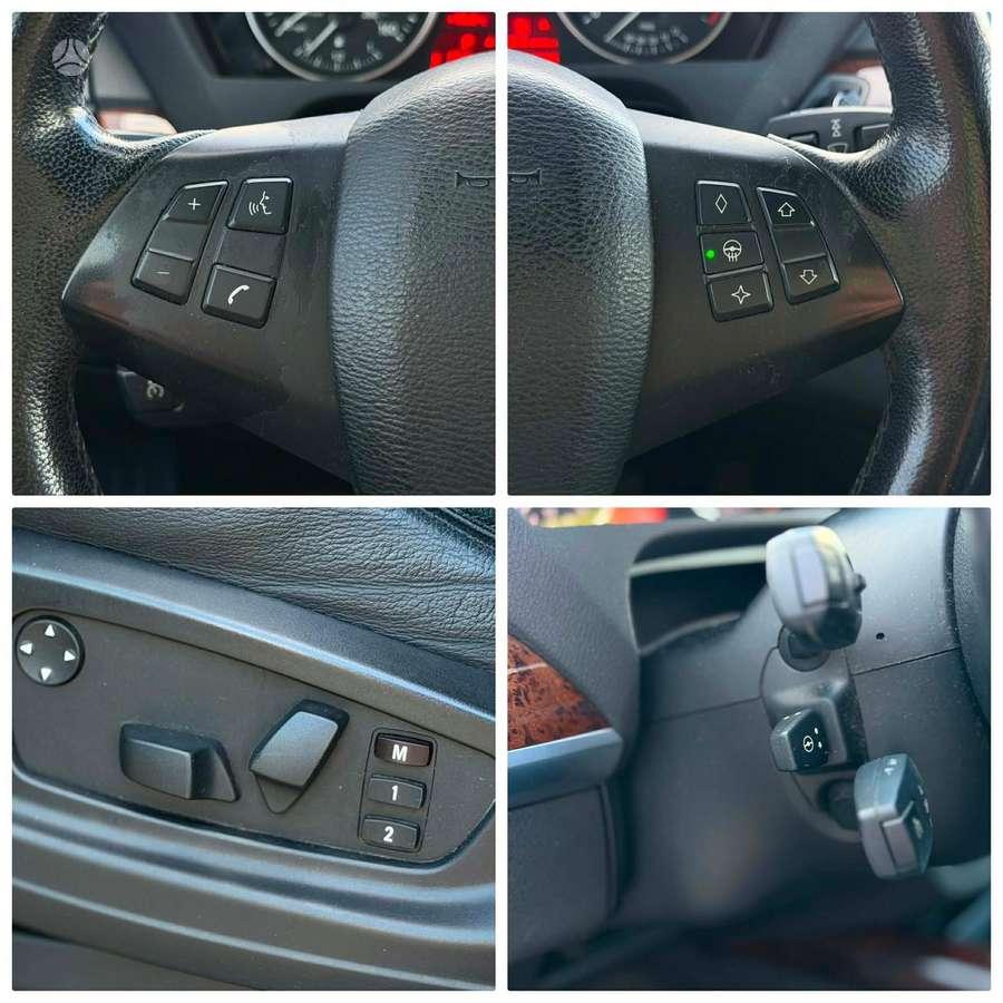 Pelēks BMW X5 2007 Viļņa, ar dzinēja tilpumu 3.00 L un nobraukumu 160 tūkst. km par 6600 €, foto 13 vietnē AUTOMOTO.COM.LV