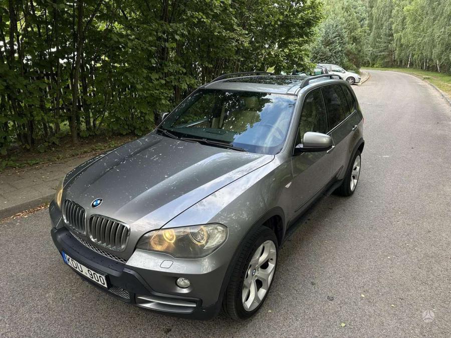 Grey BMW X5 2007 in Vilnius, with an engine capacity of 2.99 L and mileage of 440 thousand km for 6200 €, photo 18 on AUTOMOTO.COM.LV