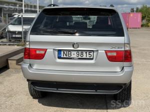 Grey BMW X5 2007 in Riga, with an engine capacity of 3.00 L and mileage of 312 thousand km for 5150 €, photo 16 on AUTOMOTO.COM.LV