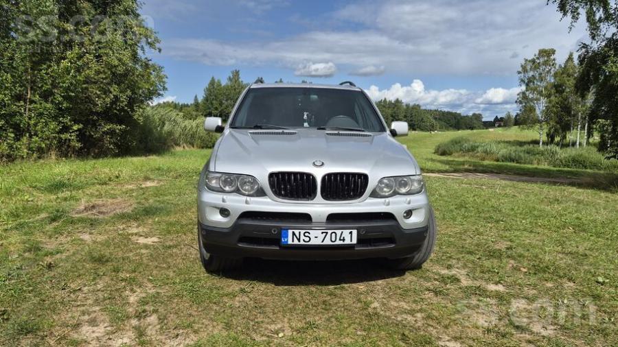 Pelēks BMW X5 2007 Alūksne, ar dzinēja tilpumu 3.00 L un nobraukumu 310 tūkst. km par 6000 €, foto 1 vietnē AUTOMOTO.COM.LV