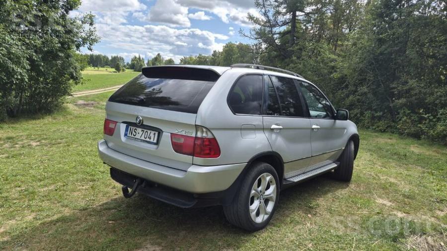 Pelēks BMW X5 2007 Alūksne, ar dzinēja tilpumu 3.00 L un nobraukumu 310 tūkst. km par 6000 €, foto 6 vietnē AUTOMOTO.COM.LV