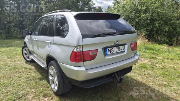 Pelēks BMW X5 2007 Alūksne, ar dzinēja tilpumu 3.00 L un nobraukumu 310 tūkst. km par 6000 €, foto 7 vietnē AUTOMOTO.COM.LV
