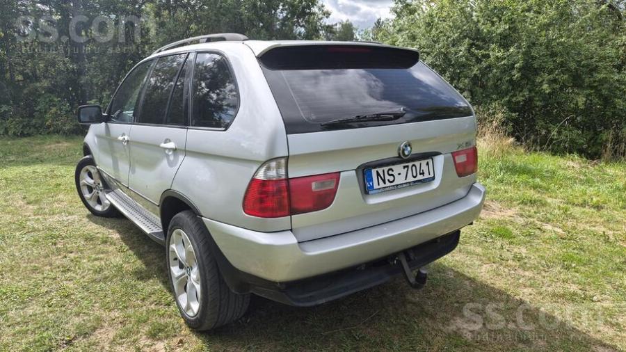 Pelēks BMW X5 2007 Alūksne, ar dzinēja tilpumu 3.00 L un nobraukumu 310 tūkst. km par 6000 €, foto 7 vietnē AUTOMOTO.COM.LV