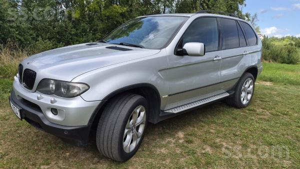 Pelēks BMW X5 2007 Alūksne, ar dzinēja tilpumu 3.00 L un nobraukumu 310 tūkst. km par 6000 €, foto 11 vietnē AUTOMOTO.COM.LV