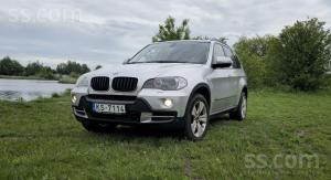 Pelēks BMW X5 2008 Rīga, ar dzinēja tilpumu 3.00 L un nobraukumu 320 tūkst. km par 6500 €, foto 5 vietnē AUTOMOTO.COM.LV