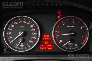 Grey BMW X5 2008 in Ogre, with an engine capacity of 3.00 L and mileage of 329 thousand km for 8500 €, photo 11 on AUTOMOTO.COM.LV