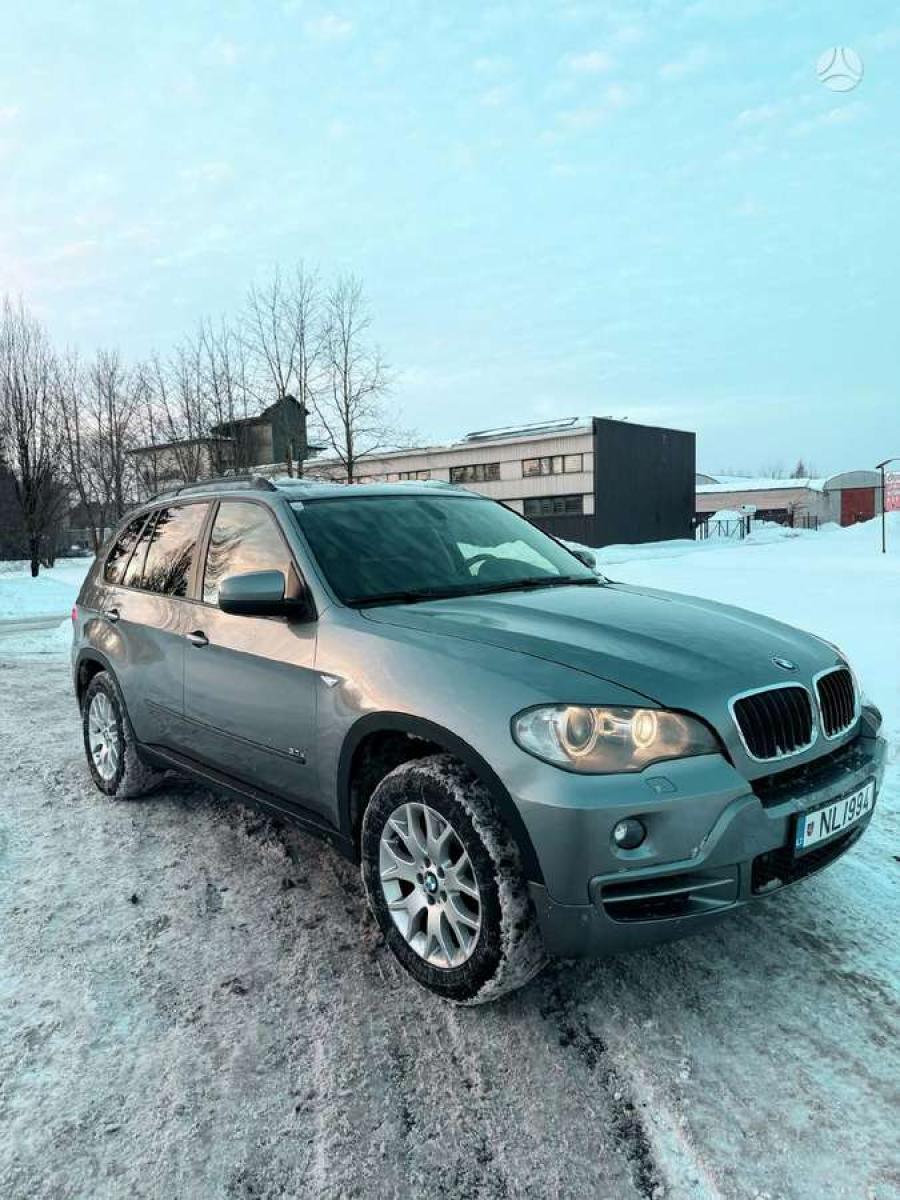 Pelēks BMW X5 2008 Telšiai, ar dzinēja tilpumu 2.99 L un nobraukumu 338 tūkst. km par 7600 €, foto 2 vietnē AUTOMOTO.COM.LV