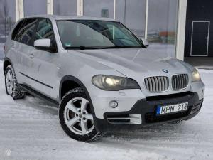 Pelēks BMW X5 2008 Viļņa, ar dzinēja tilpumu 2.99 L un nobraukumu 391 tūkst. km par 7000 €, foto  vietnē AUTOMOTO.COM.LV