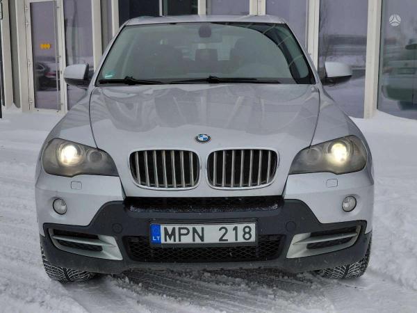 Pelēks BMW X5 2008 Viļņa, ar dzinēja tilpumu 2.99 L un nobraukumu 391 tūkst. km par 7000 €, foto 2 vietnē AUTOMOTO.COM.LV