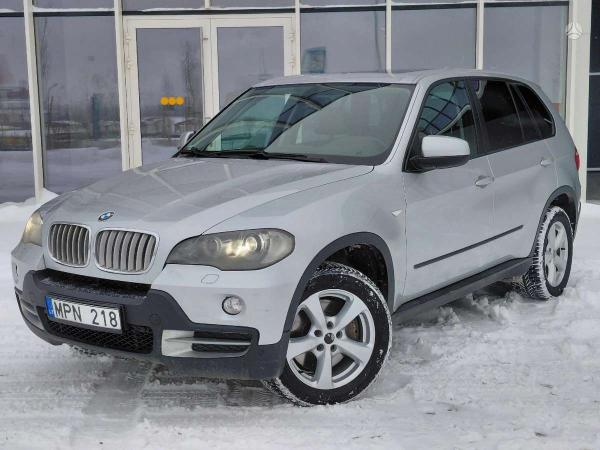 Pelēks BMW X5 2008 Viļņa, ar dzinēja tilpumu 2.99 L un nobraukumu 391 tūkst. km par 7000 €, foto 3 vietnē AUTOMOTO.COM.LV