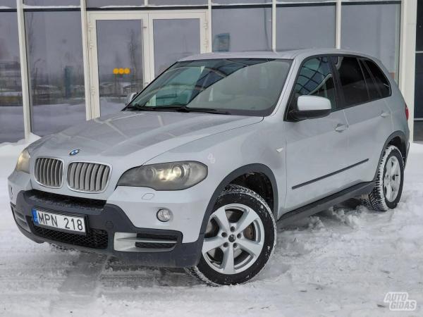 Pelēks BMW X5 2008 Viļņa, ar dzinēja tilpumu 3.00 L un nobraukumu 391 tūkst. km par 6000 €, foto 3 vietnē AUTOMOTO.COM.LV