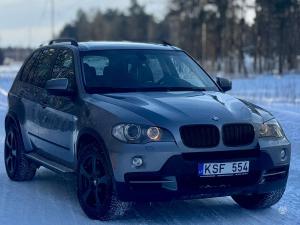 Grey BMW X5 2008 in Radviliskis, with an engine capacity of 3.00 L and mileage of 194 thousand km for 6200 €, photo 3 on AUTOMOTO.COM.LV