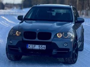 Grey BMW X5 2008 in Radviliskis, with an engine capacity of 3.00 L and mileage of 194 thousand km for 6200 €, photo 6 on AUTOMOTO.COM.LV