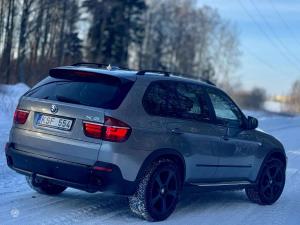 Grey BMW X5 2008 in Radviliskis, with an engine capacity of 3.00 L and mileage of 194 thousand km for 6200 €, photo 13 on AUTOMOTO.COM.LV
