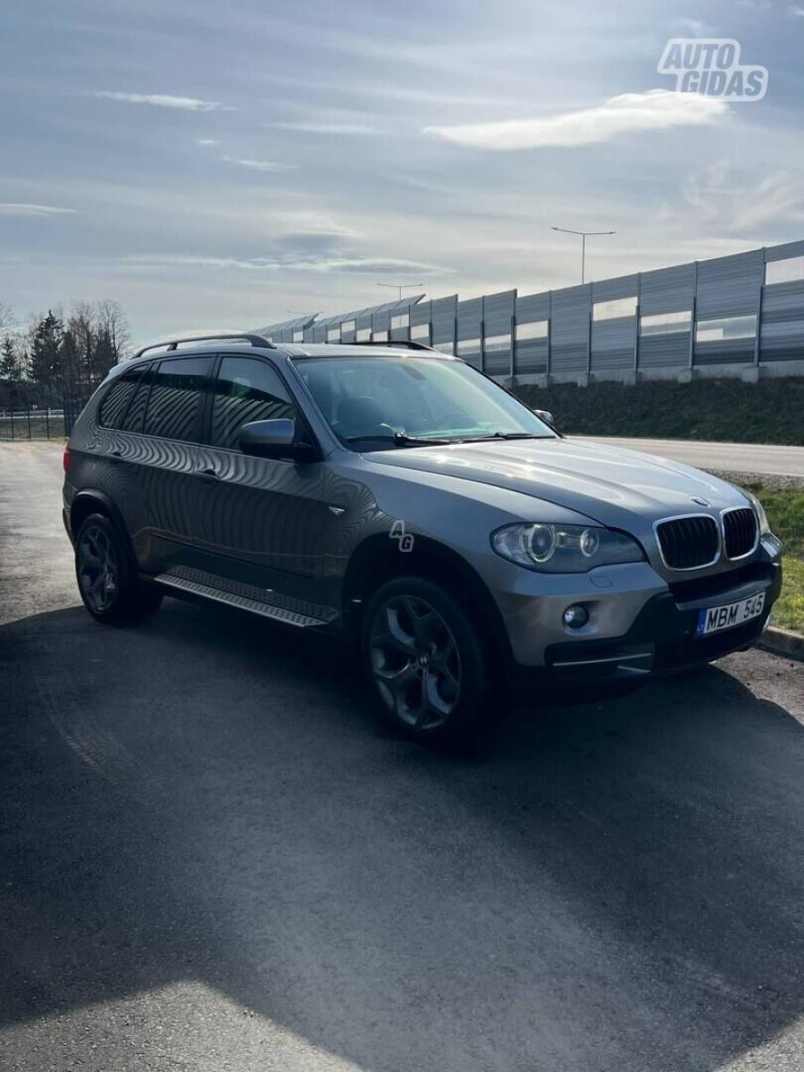 Grey BMW X5 2008 in Marijampole, with an engine capacity of 3.00 L and mileage of 354 thousand km for 6600 €, photo 4 on AUTOMOTO.COM.LV