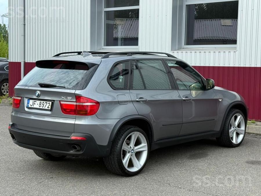 Pelēks BMW X5 2008 Rīga, ar dzinēja tilpumu 3.00 L un nobraukumu 229 tūkst. km par 8590 €, foto 5 vietnē AUTOMOTO.COM.LV