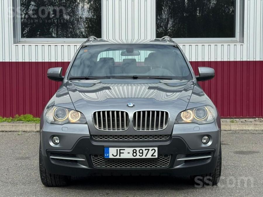 Pelēks BMW X5 2008 Rīga, ar dzinēja tilpumu 3.00 L un nobraukumu 229 tūkst. km par 8590 €, foto 6 vietnē AUTOMOTO.COM.LV