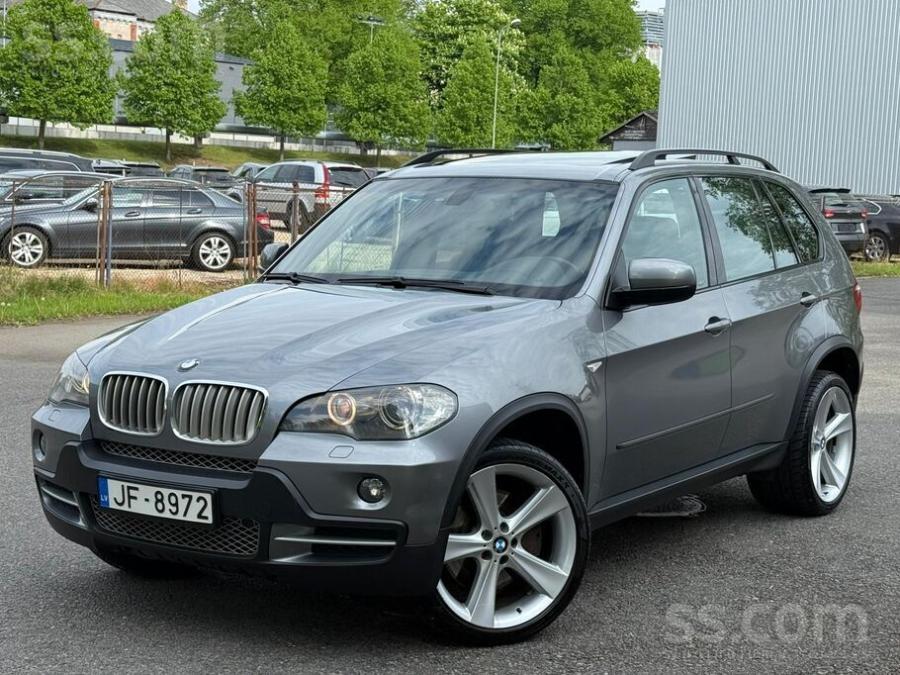 Pelēks BMW X5 2008 Rīga, ar dzinēja tilpumu 3.00 L un nobraukumu 229 tūkst. km par 8590 €, foto 10 vietnē AUTOMOTO.COM.LV