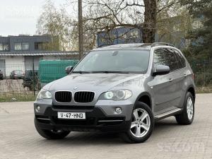 Grey BMW X5 2008 in Riga, with an engine capacity of 3.00 L and mileage of 0 thousand km for 7900 €, photo  on AUTOMOTO.COM.LV