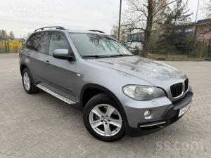 Grey BMW X5 2008 in Riga, with an engine capacity of 3.00 L and mileage of 0 thousand km for 7900 €, photo 8 on AUTOMOTO.COM.LV