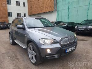 Grey BMW X5 2008 in Daugavpils, with an engine capacity of 3.00 L and mileage of 0 thousand km for 9550 €, photo 4 on AUTOMOTO.COM.LV