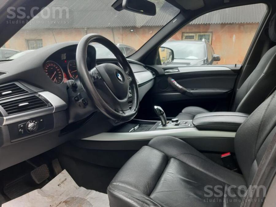 Grey BMW X5 2008 in Daugavpils, with an engine capacity of 3.00 L and mileage of 0 thousand km for 9550 €, photo 20 on AUTOMOTO.COM.LV