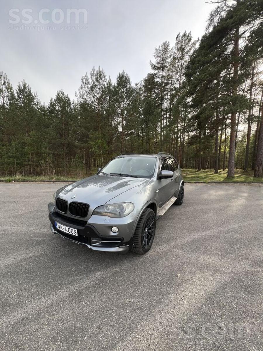 Pelēks BMW X5 2008 Rīga, ar dzinēja tilpumu 3.00 L un nobraukumu 538 tūkst. km par 7900 €, foto 3 vietnē AUTOMOTO.COM.LV