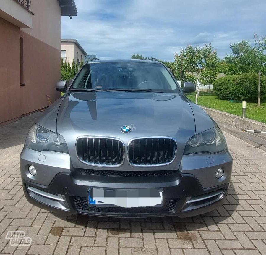 Серый БМВ Х5 2008 в Вильнюс, объемом двигателя 3.00 л и пробегом 373 тыс. км за 7500 €, фото 16 на AUTOMOTO.COM.LV