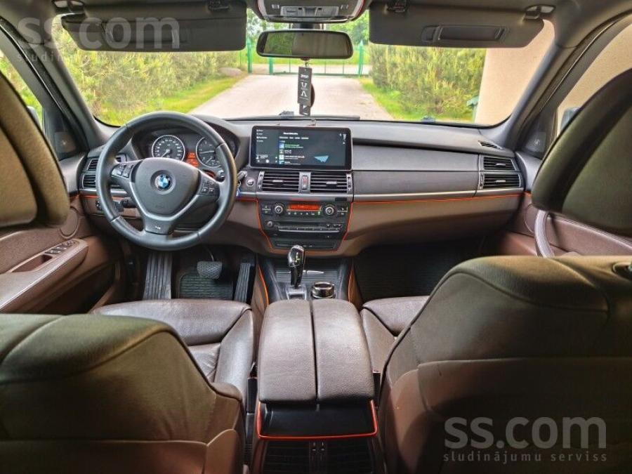 Серый БМВ Х5 2008 в Талси, объемом двигателя 3.00 л и пробегом 287 тыс. км за 9500 €, фото 20 на AUTOMOTO.COM.LV
