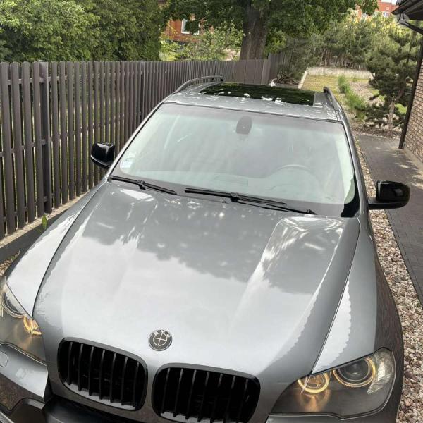 Grey BMW X5 2008 in Marijampole, with an engine capacity of 2.99 L and mileage of 285 thousand km for 5900 €, photo 5 on AUTOMOTO.COM.LV
