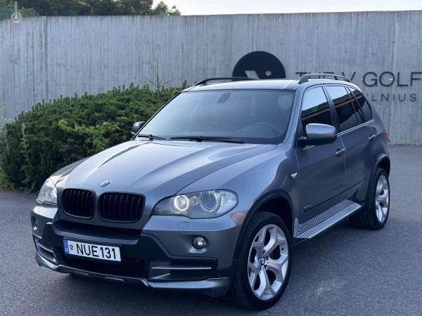 Pelēks BMW X5 2008 Viļņa, ar dzinēja tilpumu 2.99 L un nobraukumu 311 tūkst. km par 10550 €, foto 3 vietnē AUTOMOTO.COM.LV