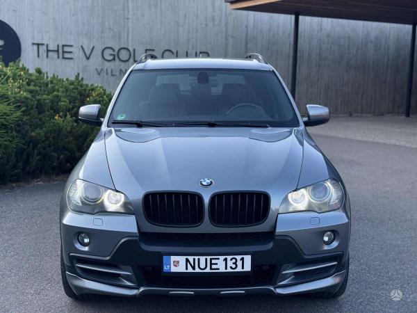 Grey BMW X5 2008 in Vilnius, with an engine capacity of 2.99 L and mileage of 311 thousand km for 10550 €, photo 3 on AUTOMOTO.COM.LV