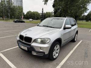 Pelēks BMW X5 2008 Rīga, ar dzinēja tilpumu 3.00 L un nobraukumu 0 tūkst. km par 7800 €, foto  vietnē AUTOMOTO.COM.LV