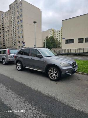 Grey BMW X5 2008 in Tallinn, with an engine capacity of 3.00 L and mileage of 278 thousand km for 7200 €, photo 10 on AUTOMOTO.COM.LV