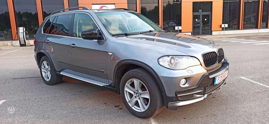 Pelēks BMW X5 2008 Kauņa, ar dzinēja tilpumu 4.80 L un nobraukumu 236 tūkst. km par 4500 €, foto 10 vietnē AUTOMOTO.COM.LV