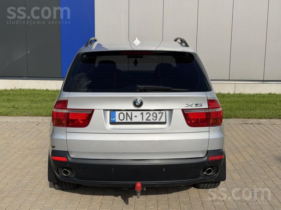 Pelēks BMW X5 2008 Rīga, ar dzinēja tilpumu 3.00 L un nobraukumu 299 tūkst. km par 8850 €, foto 7 vietnē AUTOMOTO.COM.LV