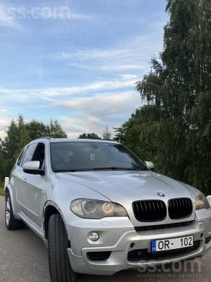 Pelēks BMW X5 2008 Aizkraukle, ar dzinēja tilpumu 3.00 L un nobraukumu 430 tūkst. km par 8499 €, foto 7 vietnē AUTOMOTO.COM.LV
