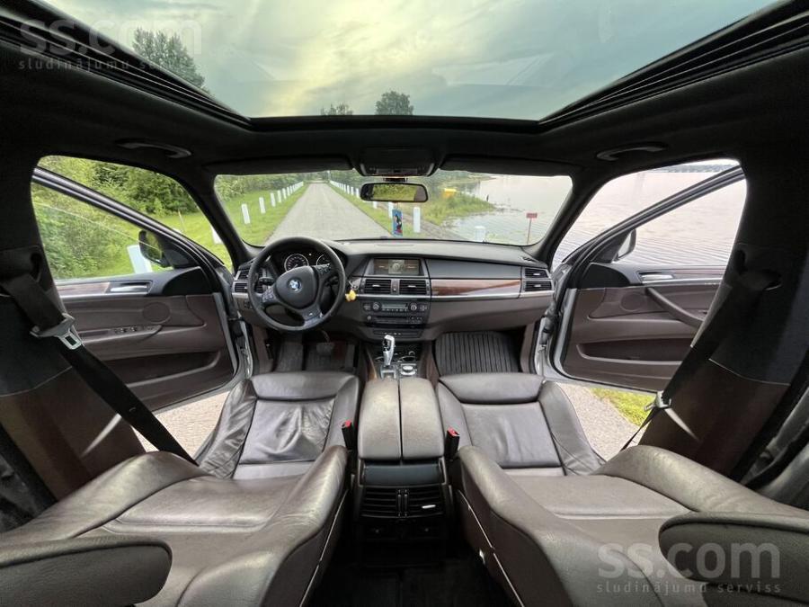 Pelēks BMW X5 2008 Aizkraukle, ar dzinēja tilpumu 3.00 L un nobraukumu 430 tūkst. km par 8499 €, foto 8 vietnē AUTOMOTO.COM.LV