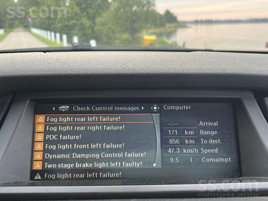 Pelēks BMW X5 2008 Aizkraukle, ar dzinēja tilpumu 3.00 L un nobraukumu 430 tūkst. km par 8499 €, foto 11 vietnē AUTOMOTO.COM.LV