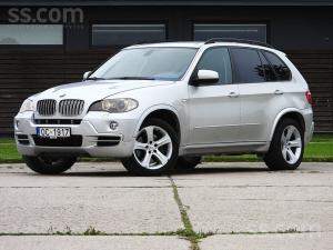 Pelēks BMW X5 2008 Rīga, ar dzinēja tilpumu 3.00 L un nobraukumu 373 tūkst. km par 8700 €, foto  vietnē AUTOMOTO.COM.LV