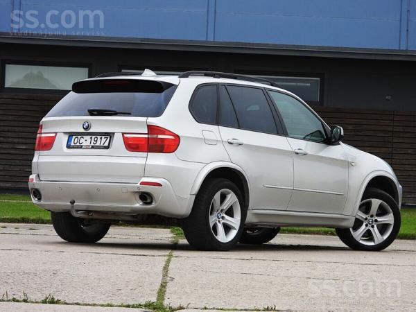 Pelēks BMW X5 2008 Rīga, ar dzinēja tilpumu 3.00 L un nobraukumu 373 tūkst. km par 8700 €, foto 7 vietnē AUTOMOTO.COM.LV