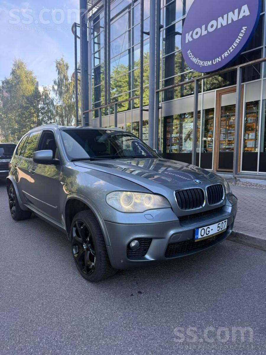 Pelēks BMW X5 2008 Rīga, ar dzinēja tilpumu 3.00 L un nobraukumu 0 tūkst. km par 8900 €, foto 3 vietnē AUTOMOTO.COM.LV