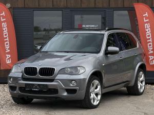 Pelēks BMW X5 2008 Viļņa, ar dzinēja tilpumu 2.99 L un nobraukumu 373 tūkst. km par 9400 €, foto  vietnē AUTOMOTO.COM.LV