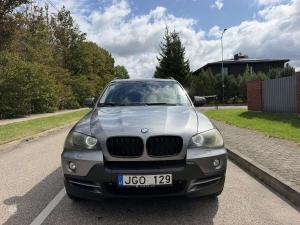 Grey BMW X5 2008 in Kaunas, with an engine capacity of 2.99 L and mileage of 339 thousand km for 5850 €, photo 5 on AUTOMOTO.COM.LV