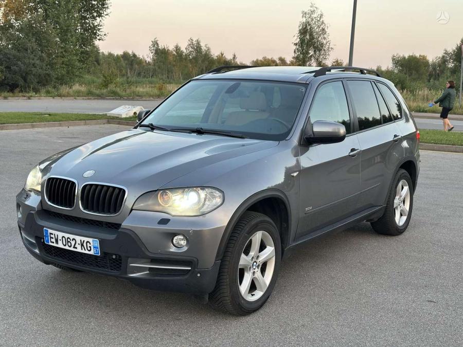 Pelēks BMW X5 2008 Klaipėda, ar dzinēja tilpumu 2.99 L un nobraukumu 280 tūkst. km par 4999 €, foto 3 vietnē AUTOMOTO.COM.LV