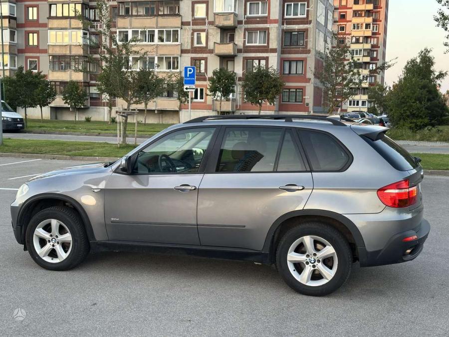 Pelēks BMW X5 2008 Klaipėda, ar dzinēja tilpumu 2.99 L un nobraukumu 280 tūkst. km par 4999 €, foto 8 vietnē AUTOMOTO.COM.LV